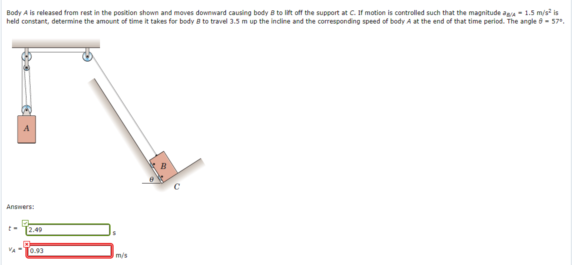 Solved Chapter 2, Problem 2/124 Instruments located at O are | Chegg.com