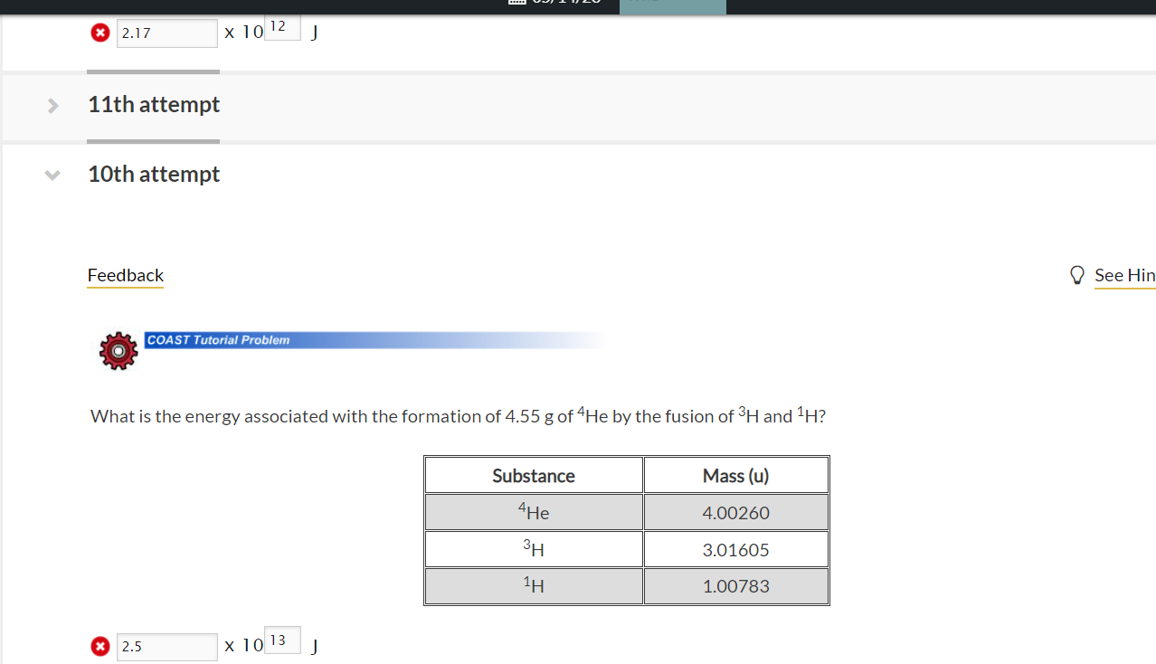 Solved What is the energy associated with the formation of | Chegg.com