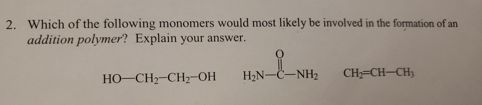 Solved HO-C C-OH 3. Ethylene glycol, HO-CH2-CH2-OH, and | Chegg.com