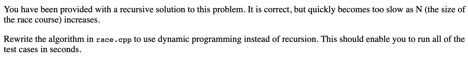 Solved You have been provided with a recursive solution to | Chegg.com