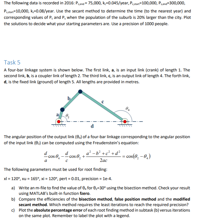Task 4 Many fields of engineering require accurate | Chegg.com