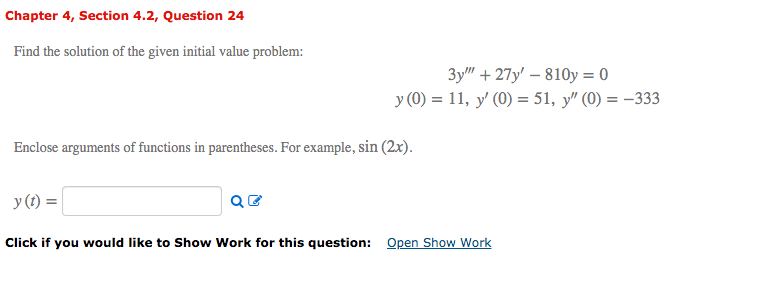 Solved Chapter 4, Section 4.2, Question 24 Find the solution | Chegg.com