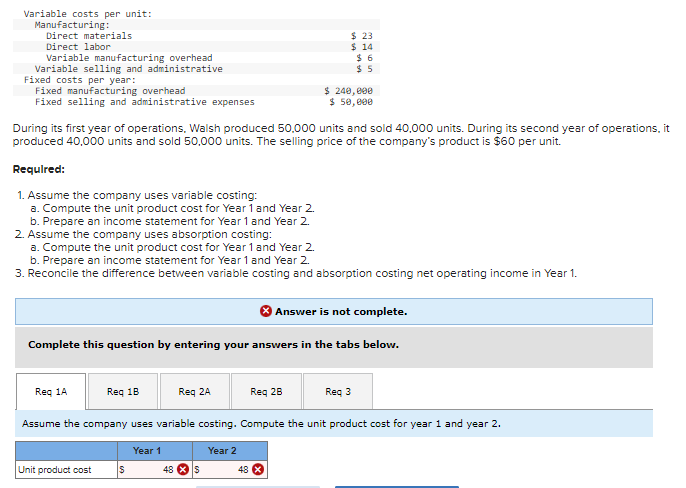 Solved Getting something messed up, please help?Walsh | Chegg.com
