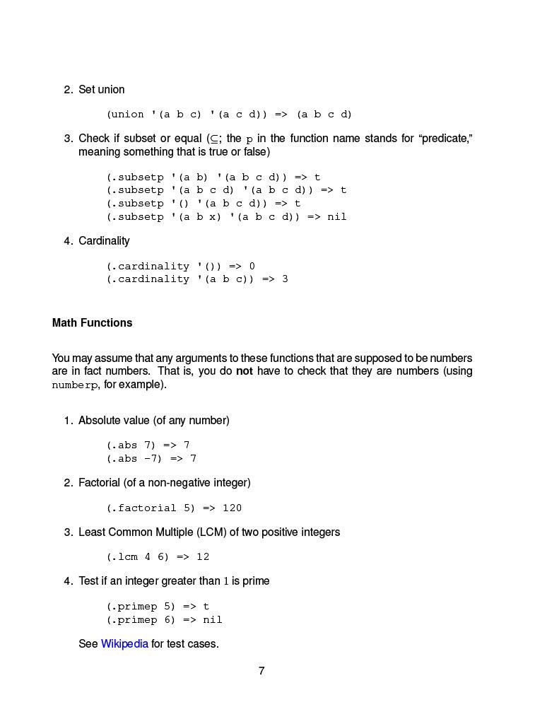 Solved Functional Programming - WorkShop 26 Language - C | Chegg.com
