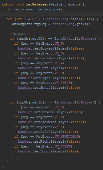 Solved public void keyReleased (KeyEvent event) int | Chegg.com