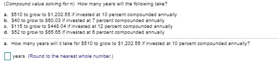 (Compounding using a calculator) Lisa Simpson wants | Chegg.com