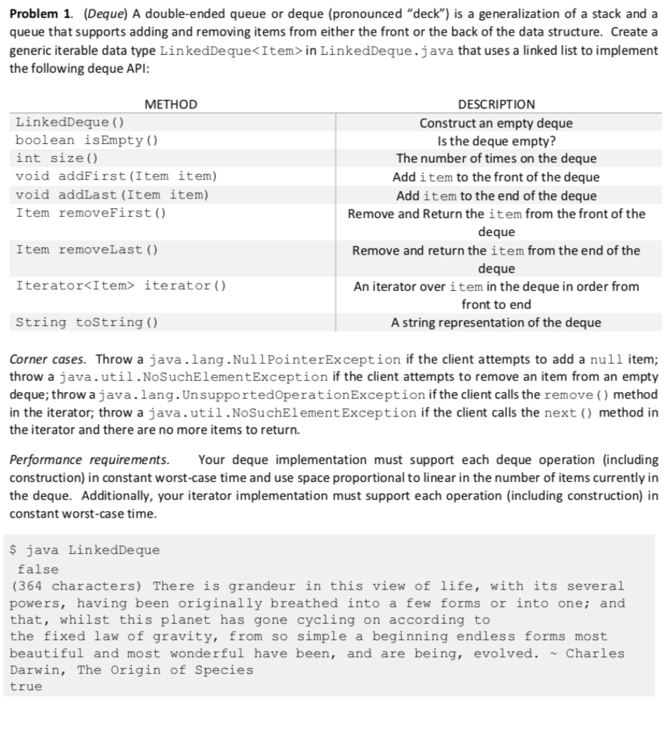 import edu.princeton.cs.algs4.StdOut; import | Chegg.com