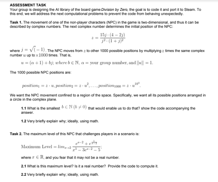 Solved ASSESSMENT TASKYour group is designing the Al library | Chegg.com