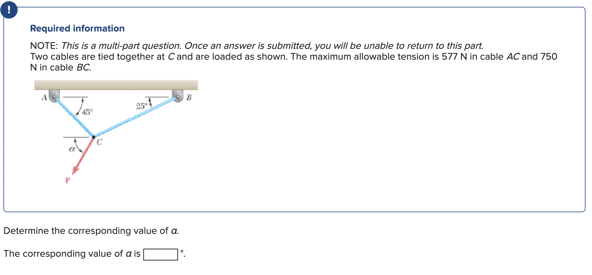 Solved Required information NOTE: This is a multi-part | Chegg.com