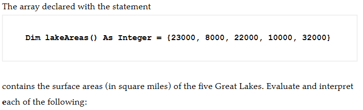 Solved Visual Basic Please do following in Microsoft Visual | Chegg.com