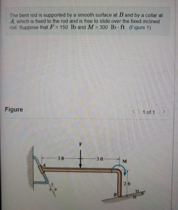 Solved determine the magnitude of the reaction force on the | Chegg.com
