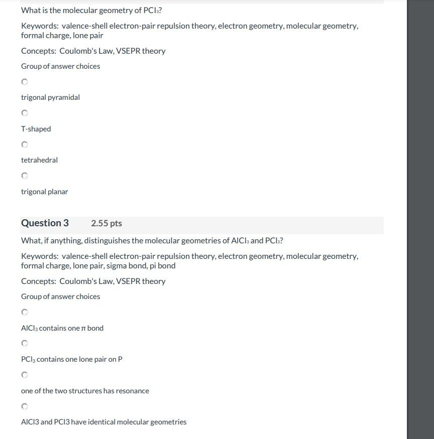 Solved Please answer both question 2 and 3 and tell me which | Chegg.com