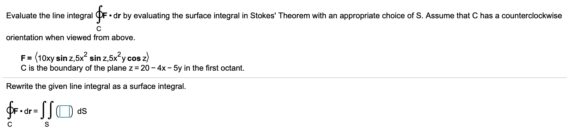 Solved Evaluate the line integral F. dr by evaluating the | Chegg.com