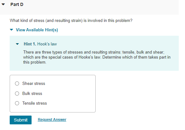 Solved I just need help with Part B, C, D, please. A | Chegg.com