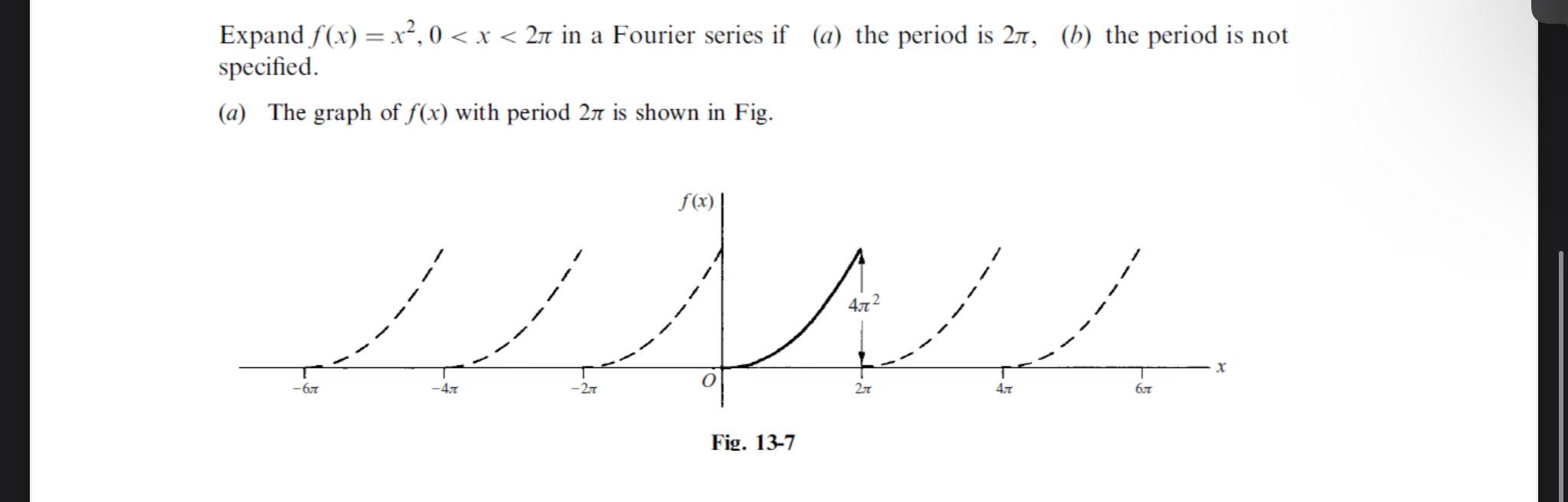Solved Expand f(x)=x2,0 | Chegg.com