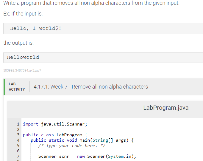 Solved the output is: Helloworld 503992.3487594.qx3zqy7 | Chegg.com