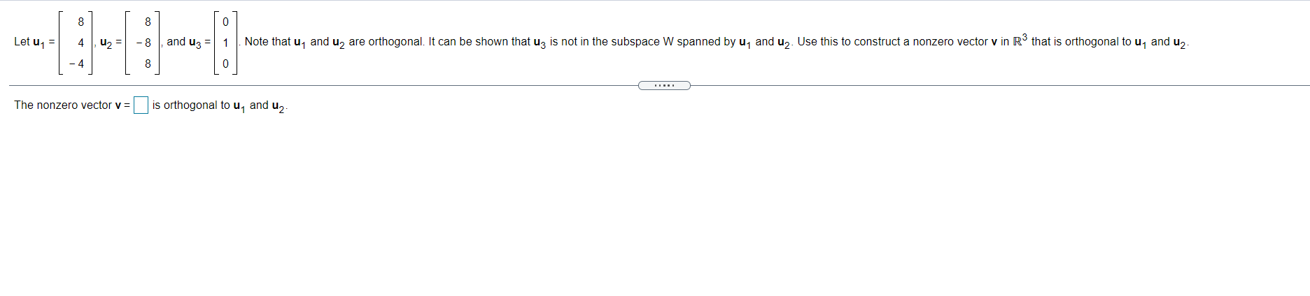 Solved 2 Let y = | and u = [] Write y as the sum of two | Chegg.com