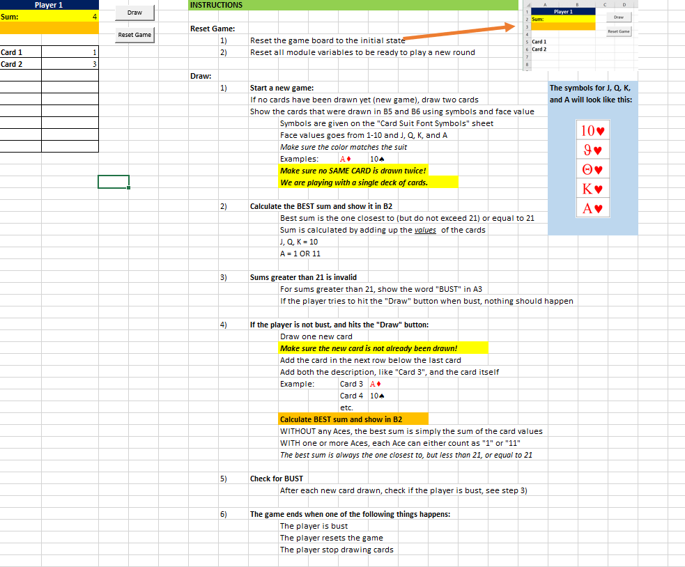 Solved Hi, I am working on a vba project and am a little | Chegg.com