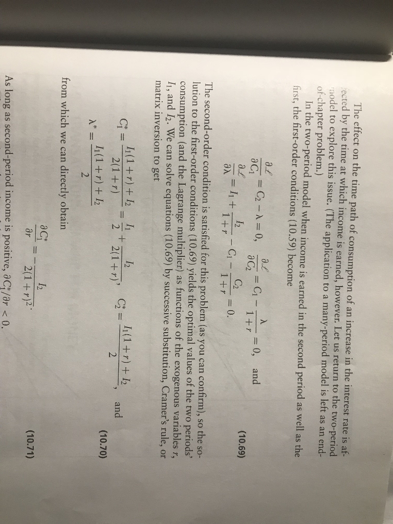Solved The intertemporal utility function U(G.C)-CC | Chegg.com