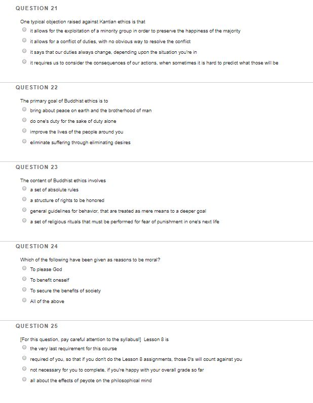 QUESTION 1 Ethical relativism is the idea that | Chegg.com