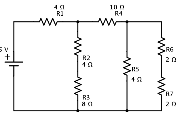 Solved Calculate the current and voltage across resistor R1 | Chegg.com