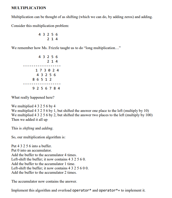 Homework Biginteger Class At This Point We Have The 3163