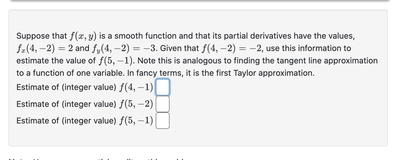 Solved Suppose that f(x,y) is a smooth function and that its | Chegg.com
