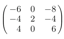 Solved Find all invariant subspaces of the following matrix: | Chegg.com