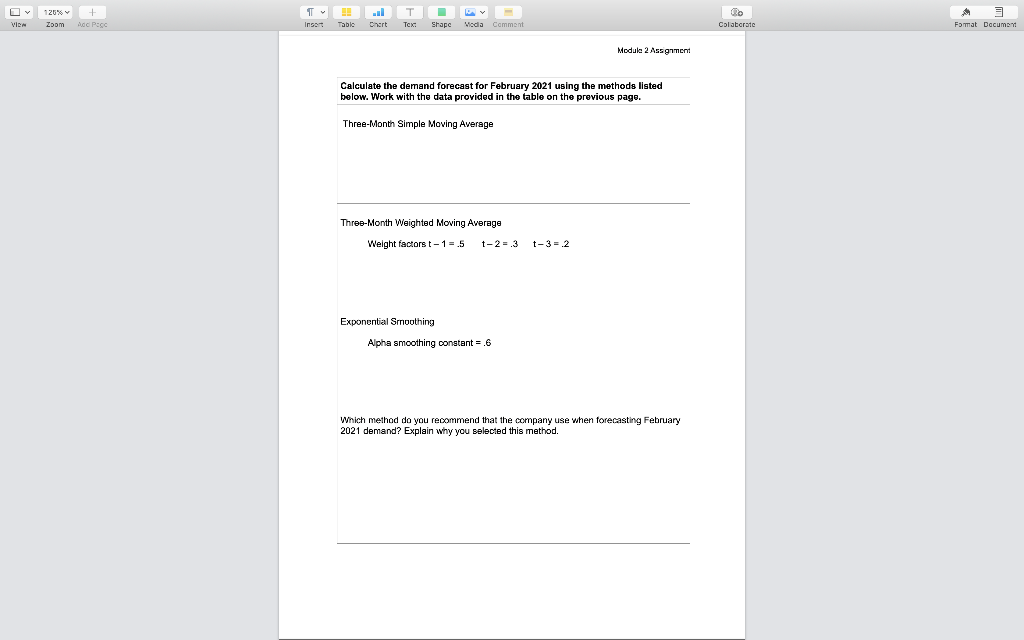 0 VIEW 126% Zoom + Adc Poc T Tex: = Format Document | Chegg.com