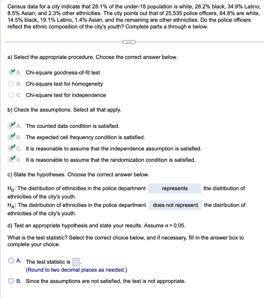 Solved Census data for a city indicate that 28.1% of the | Chegg.com