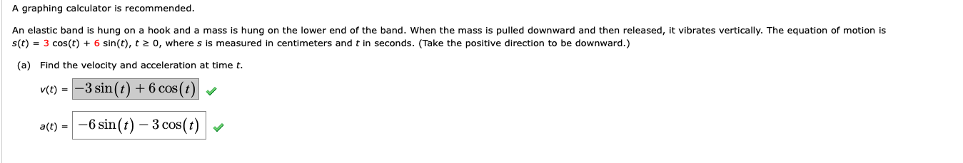 Solved When does the mass pass through the equilibrium | Chegg.com