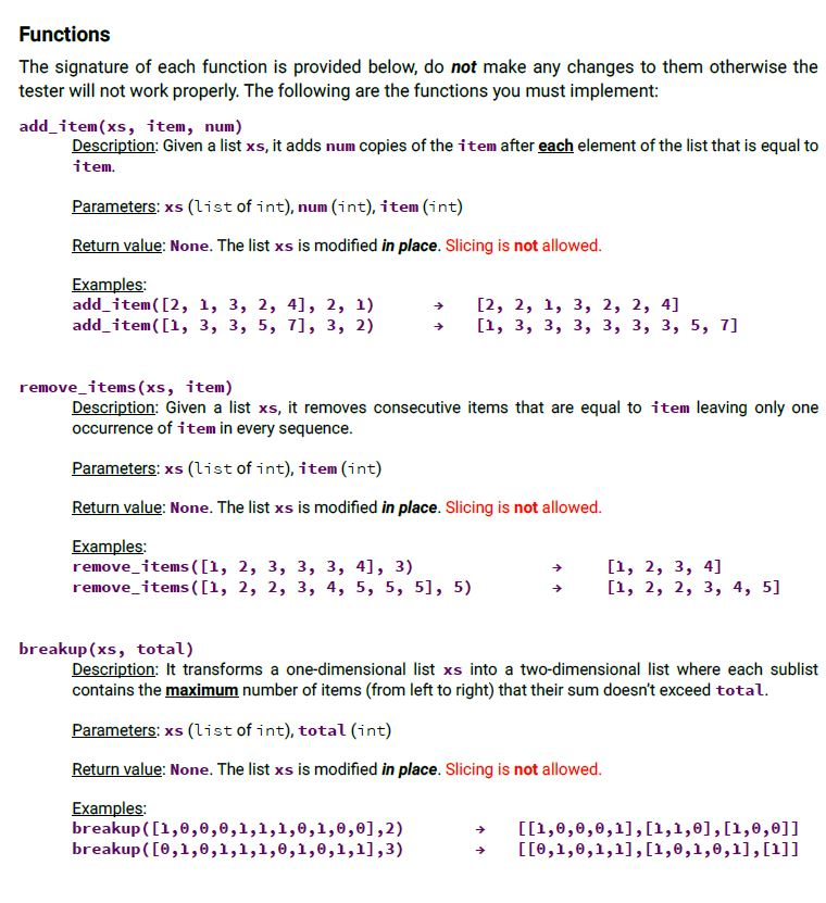 Guidelines • You are not allowed to import anything. | Chegg.com