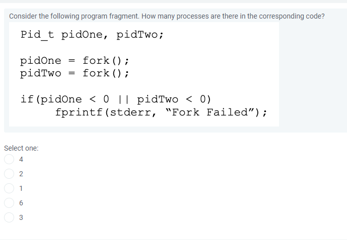 Solved Consider the following program fragment. How many | Chegg.com