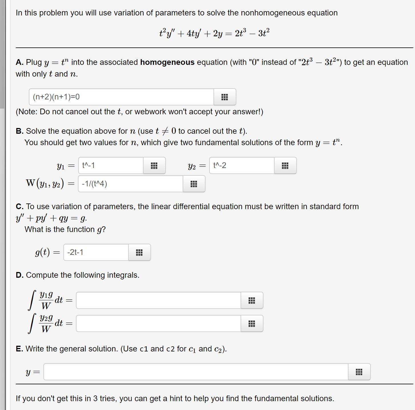 Solved May I get a detailed solution on how the problem was | Chegg.com