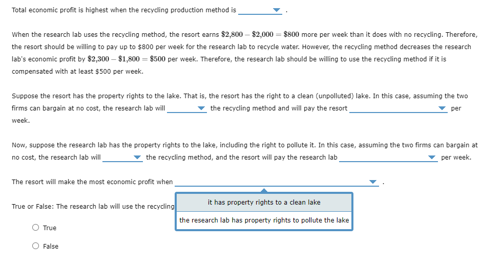 Solved 5. The effects of property rights on achieving | Chegg.com
