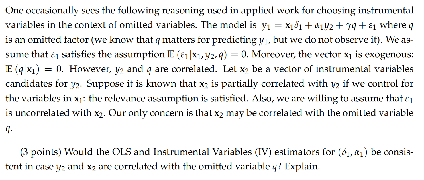 Solved One occasionally sees the following reasoning used in | Chegg.com