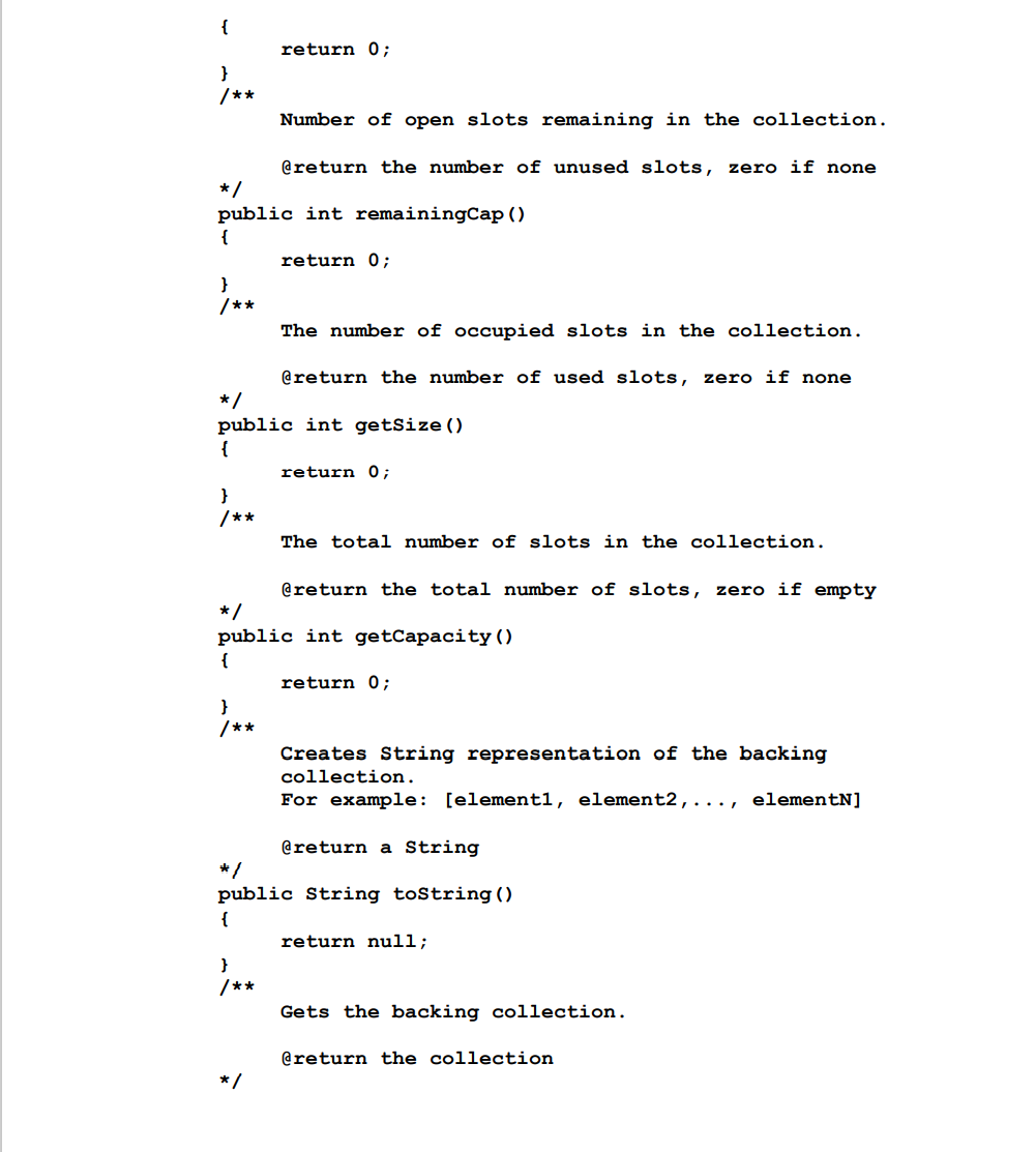 Solved Creating a Dynamic Array ADT Use the following | Chegg.com