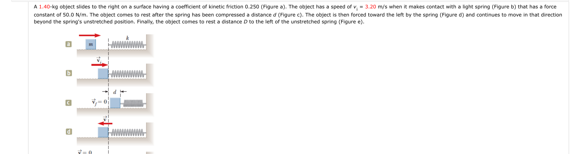 A 1.40-kg object slides to the right on a surface | Chegg.com