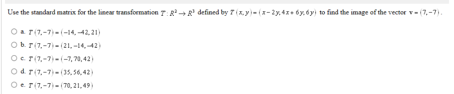 Solved If A is a 3 x 5 matrix and T is a transformation | Chegg.com