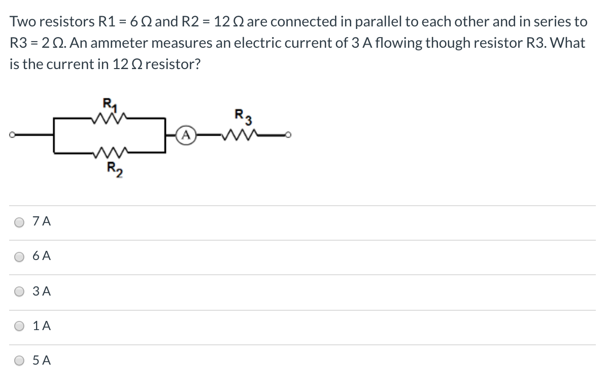 Solved Two resistors R1 = 6 12 and R2 = 12 22 are connected | Chegg.com