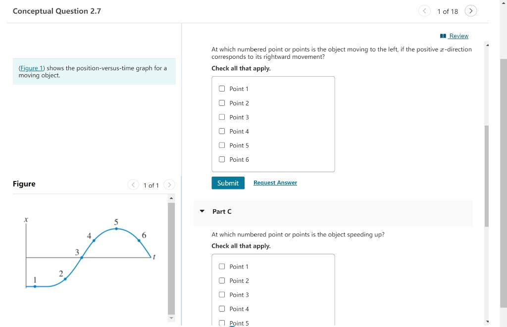 Solved Conceptual Question 2.7 1 of 18 A Review Part A | Chegg.com
