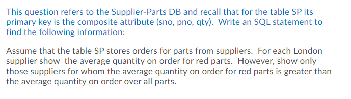 Solved Write SQL command with the following requirement, | Chegg.com