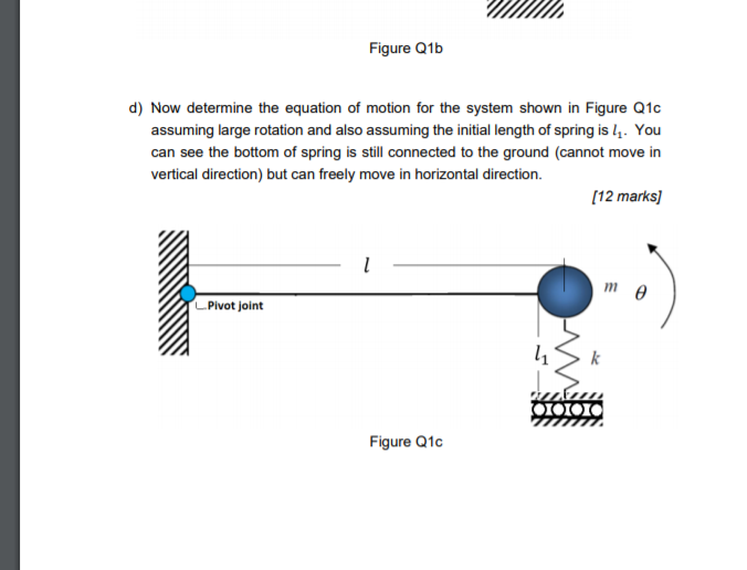 c) Now, consider the system shown in Figure Q1b. | Chegg.com