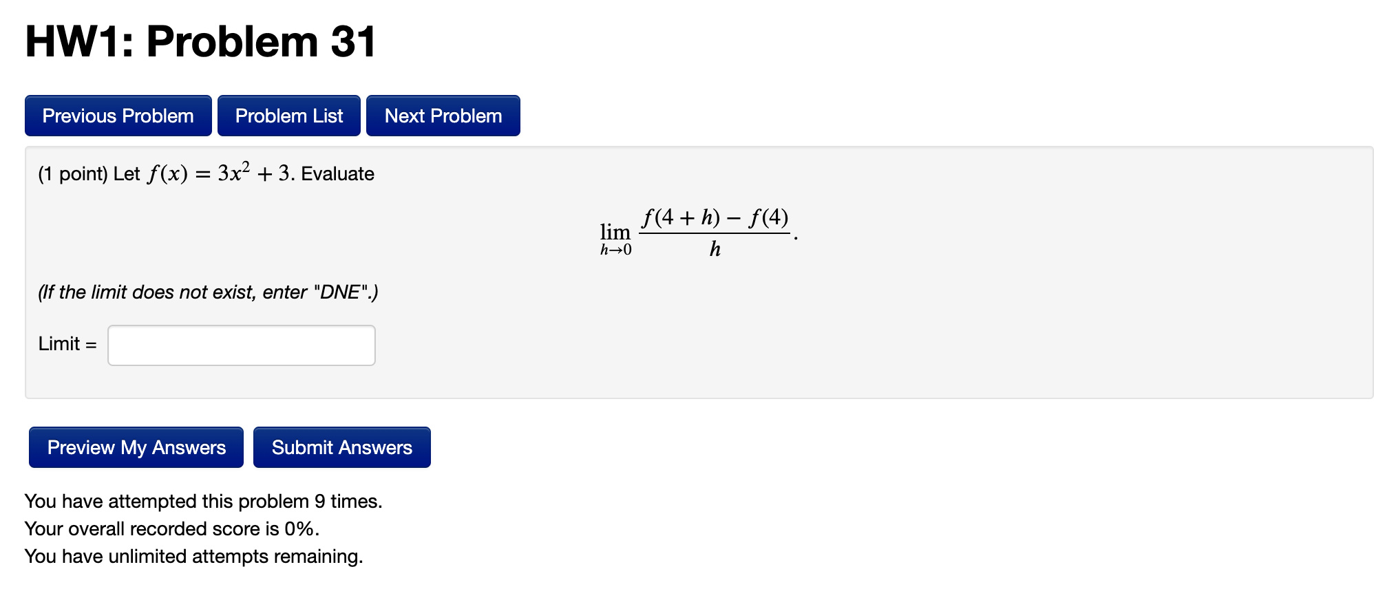 Solved HW1: Problem 31 Previous Problem Problem List Next | Chegg.com