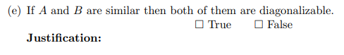 Solved (a) There exists a matrix A with eigenvalue 4 whose | Chegg.com