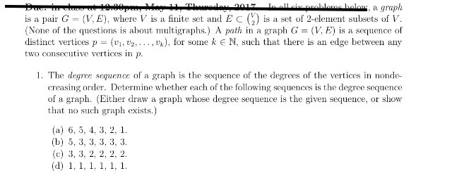 Solved A graph is a pair G = (V, E), where V is a finite | Chegg.com