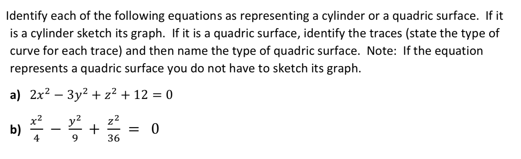 Solved Identify each of the following equations as | Chegg.com