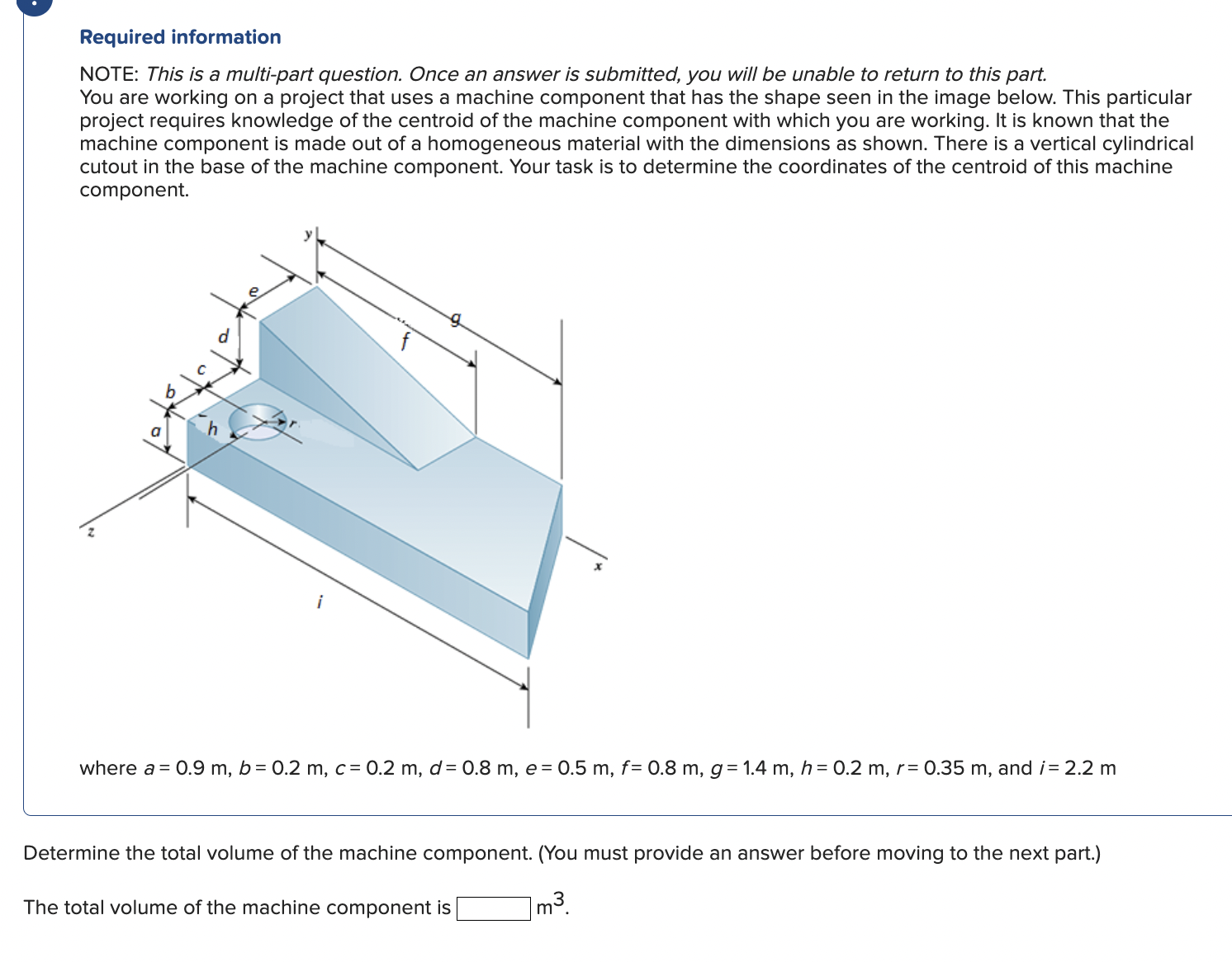 Solved Required informationNOTE: This is a multi-part | Chegg.com