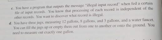Solved Give a complete problem formulation for cach of the | Chegg.com