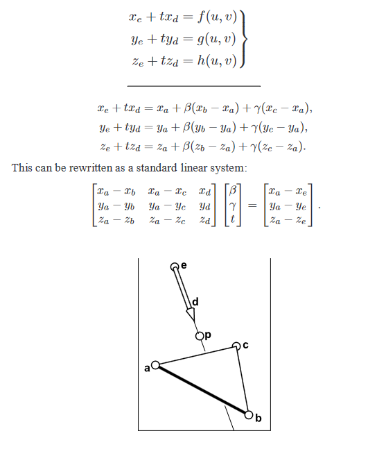 Hi this is a ray triangle intersection formula. My | Chegg.com
